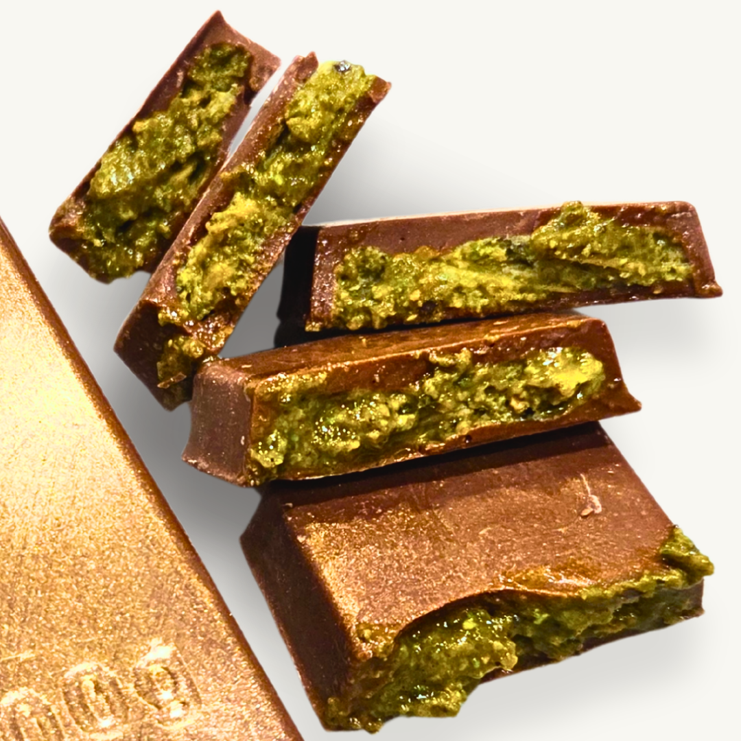 Gold Pistachio Chocolate Bar | Kakawa Sydney – Kakawa Chocolates