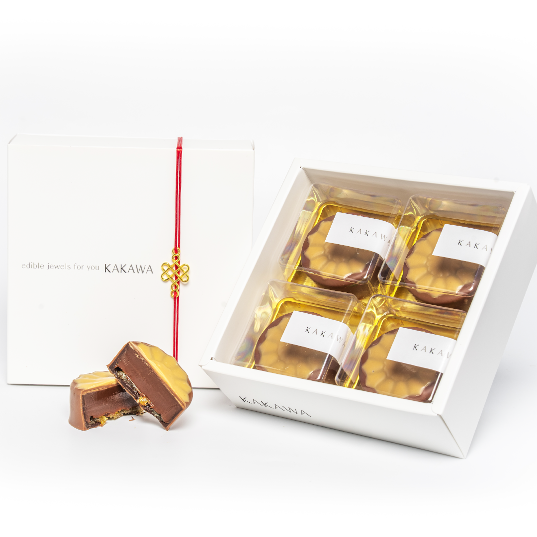 Chocolate Mooncakes for Moon Festival | Kakawa Chocolates