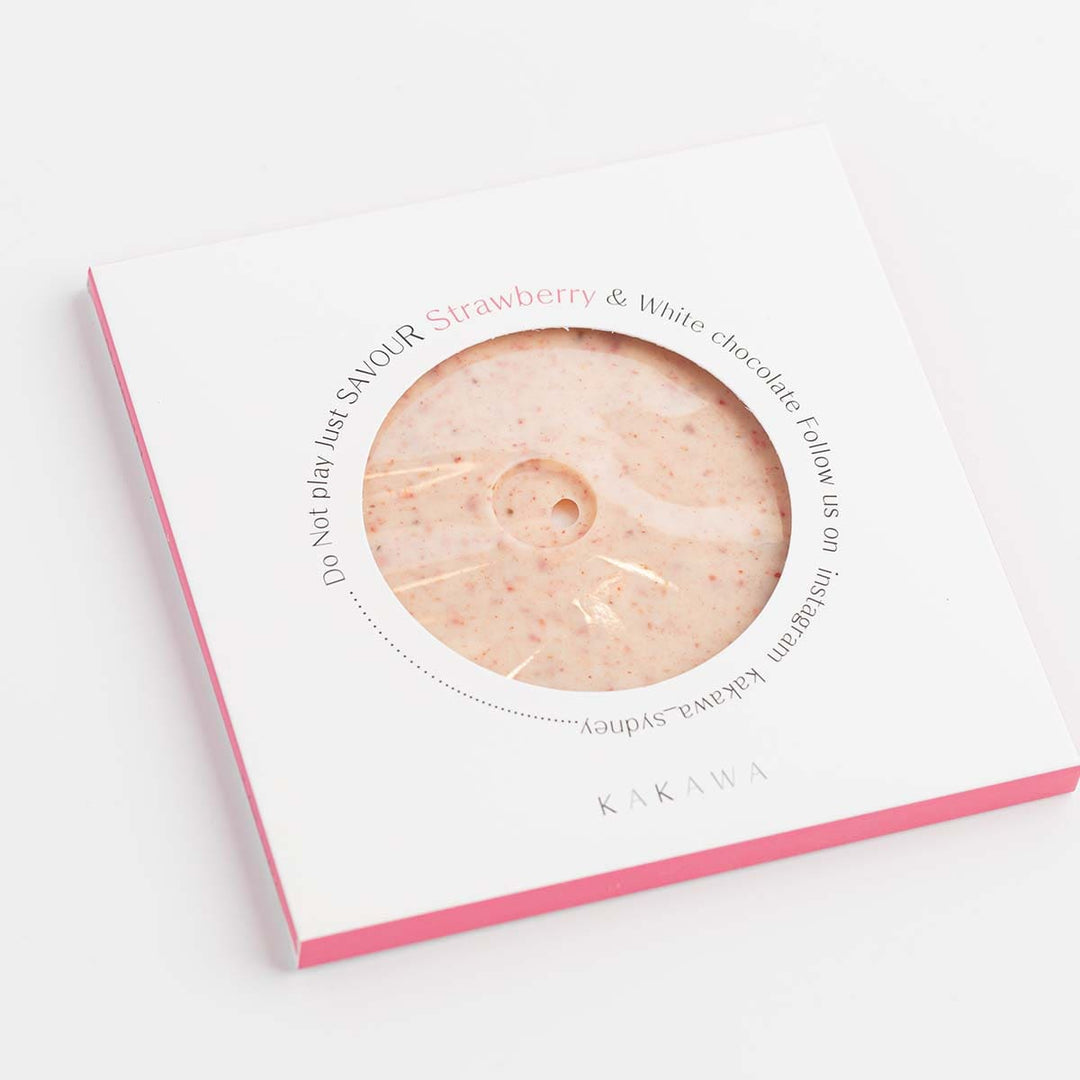 Strawberry & White Chocolate CD | Kakawa Chocolates