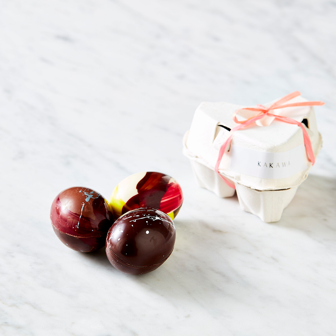 Filled Chocolate Egg 3 Pack | Kakawa Chocolates